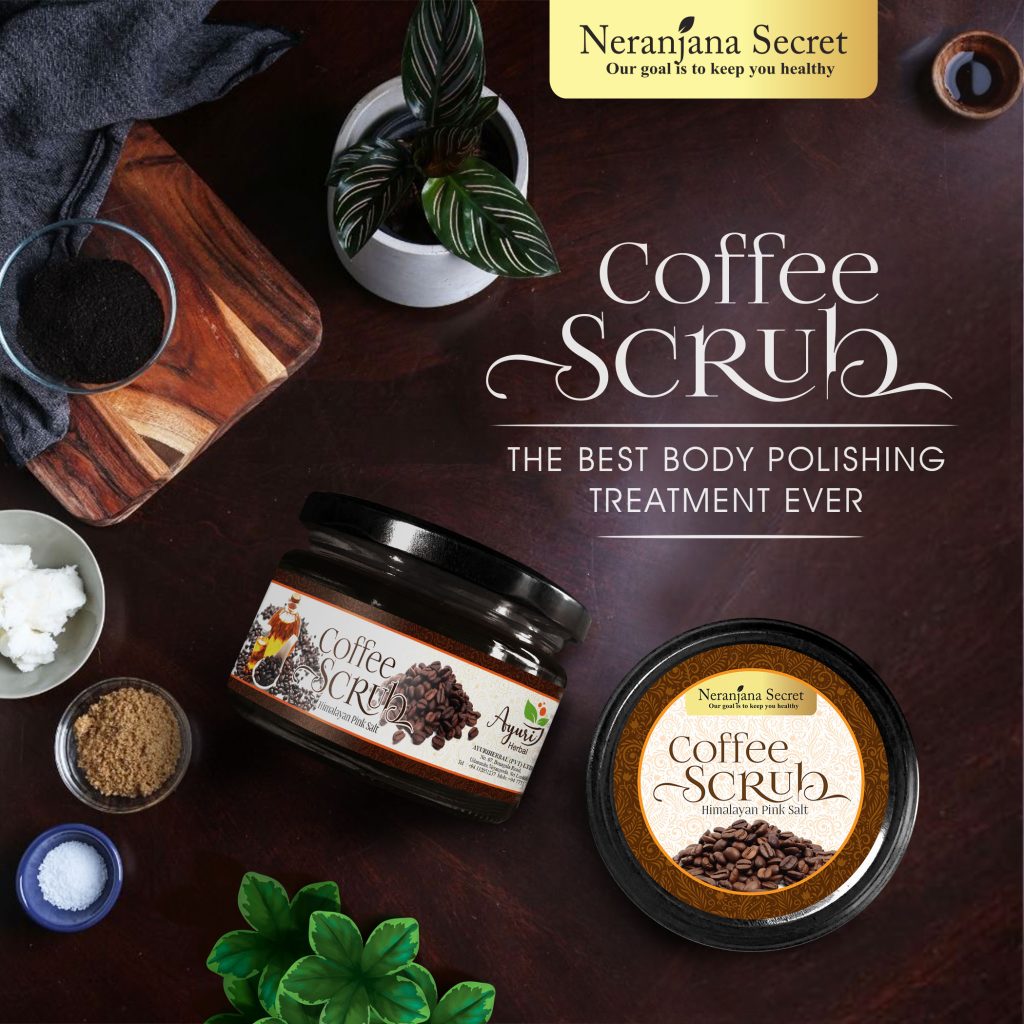 Coffee Scrub body and face 300G for beautiful complexion via ...